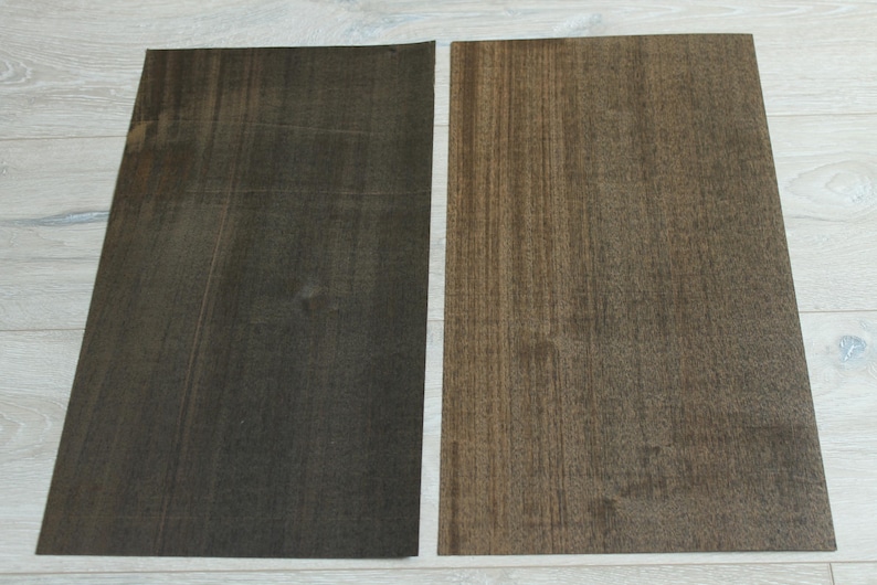 Ipe Wood Veneer Sheets (2 in a Pack): Brazilian Walnut, 47x24 Cm (~18.5 ...