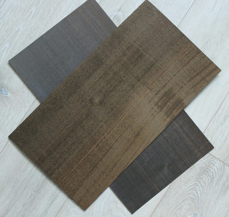 Ipe Wood Veneer Sheets (2 in a Pack): Brazilian Walnut, 47x24 Cm (~18.5 ...