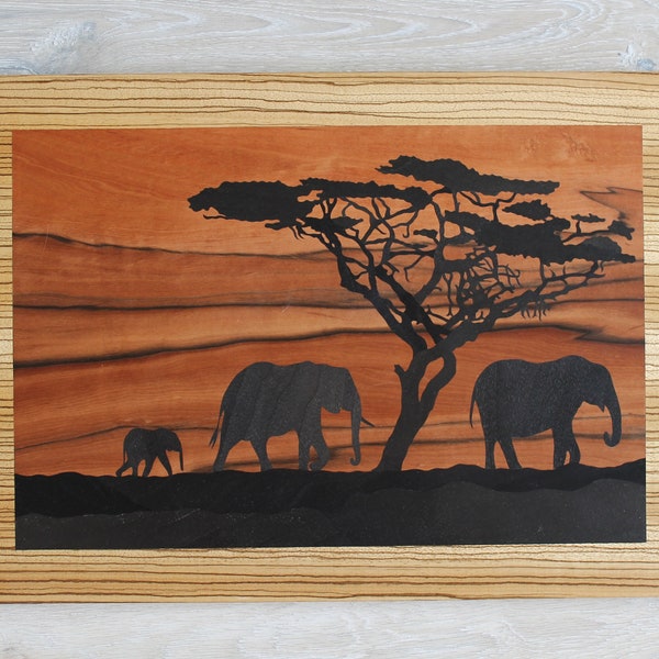 Wood Inlay Picture - Etsy