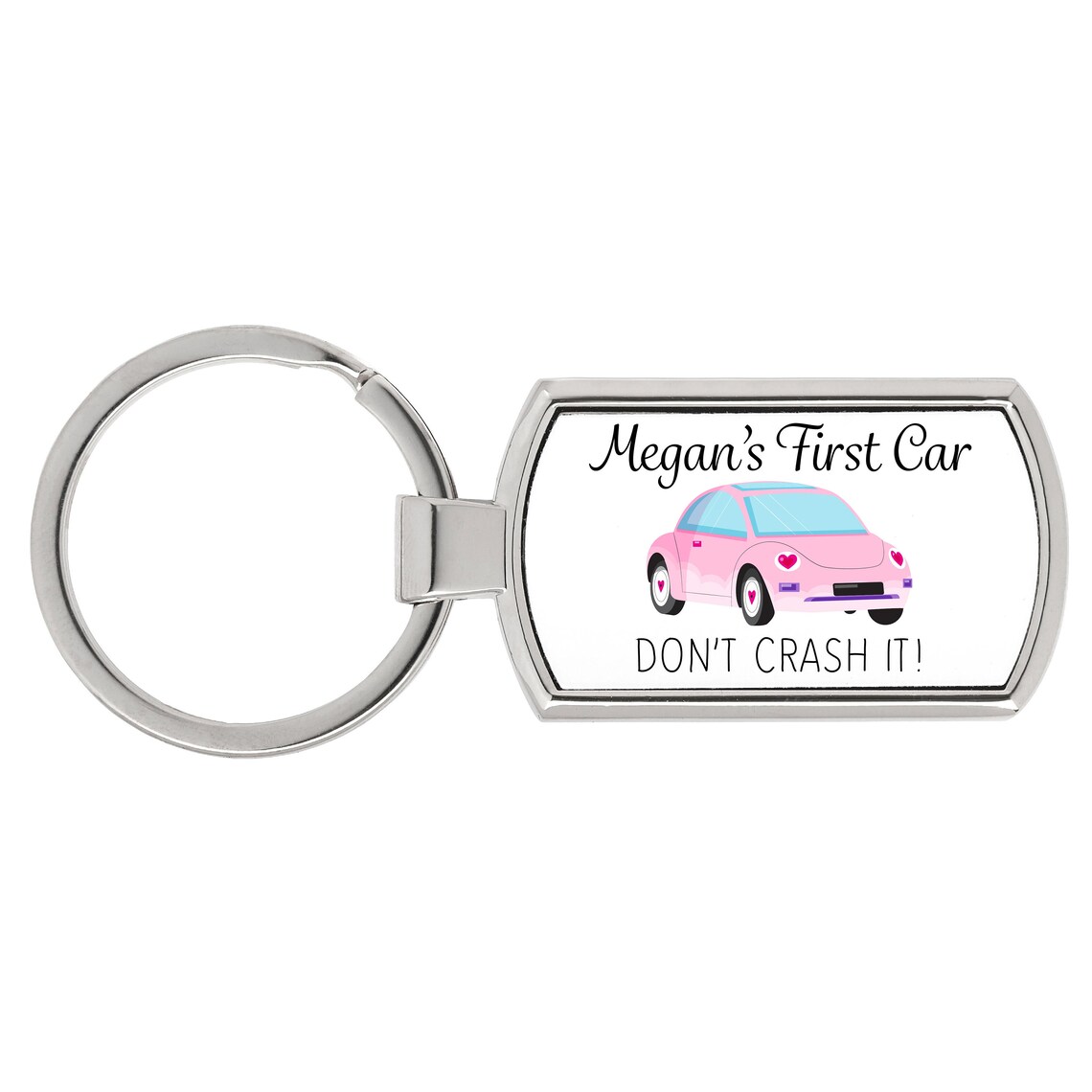 Personalised Keepsake First Car Keys Metal Keyring New Car | Etsy UK