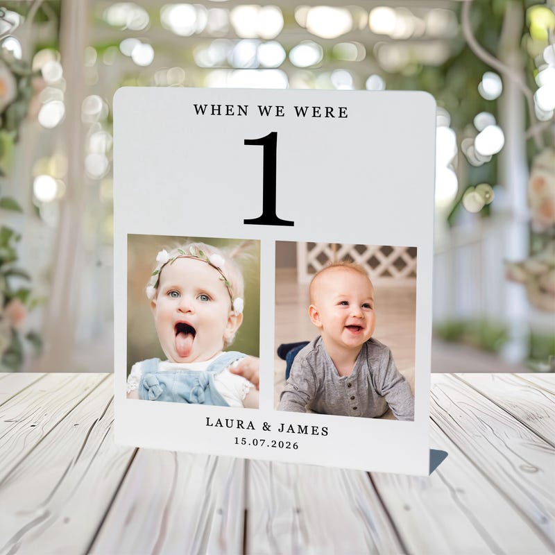 Table Numbers British - Etsy