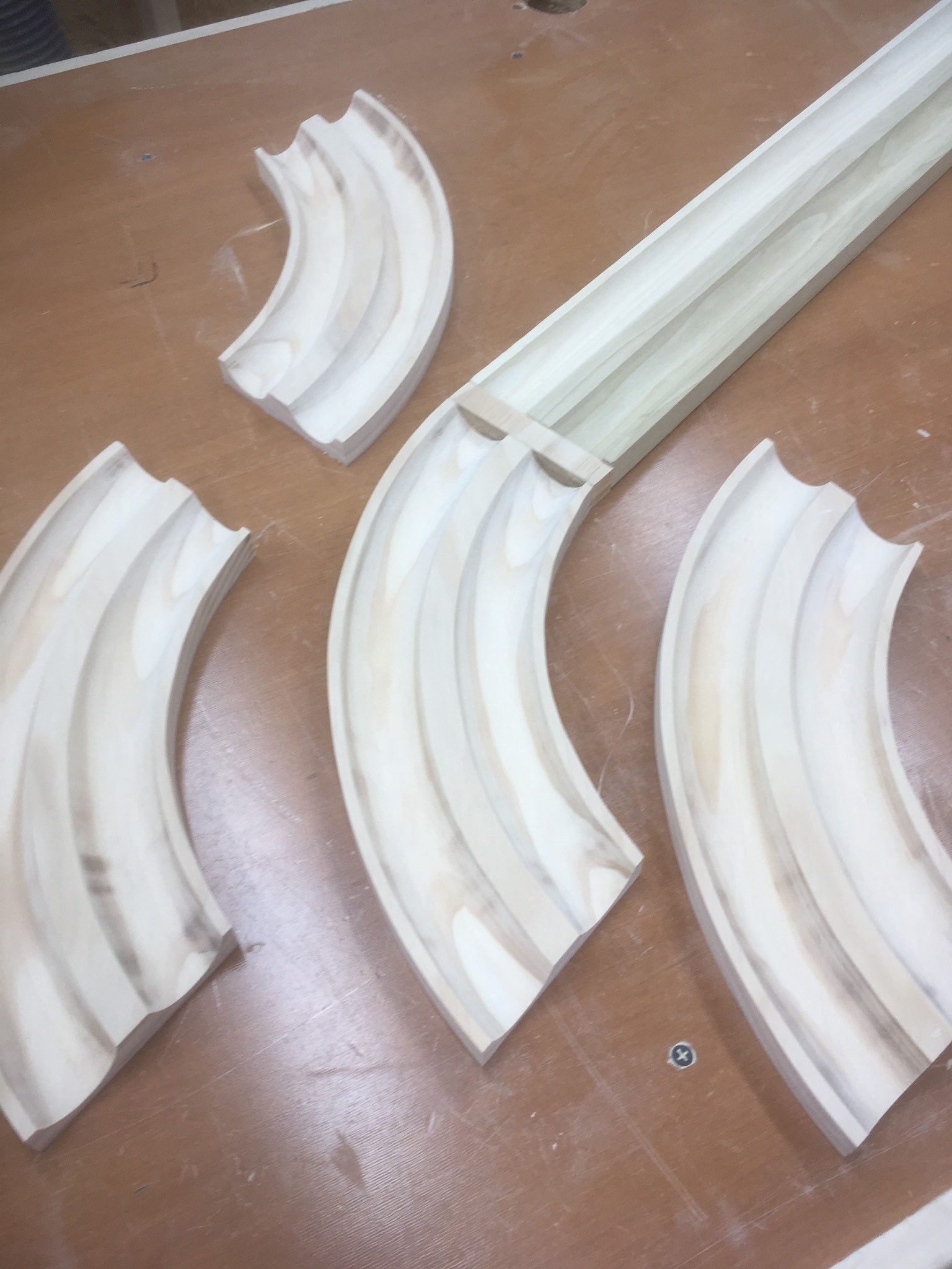 Curved Chip Rails/ Craps Table/ 11 in Radius 4 Inches/no TABLE - Etsy