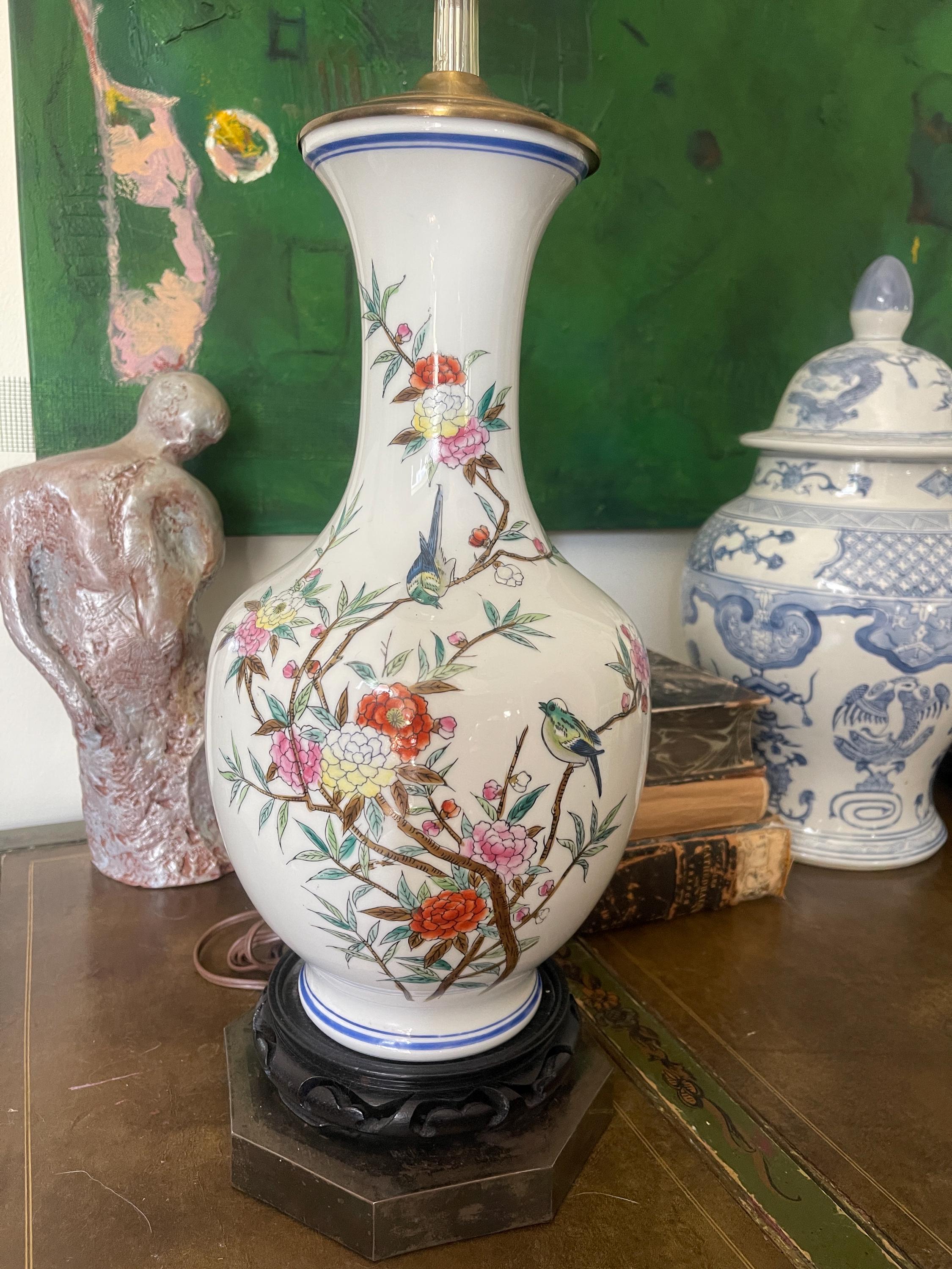Vintage 1972 Chapman Asian Temple Jar Lamp - Etsy
