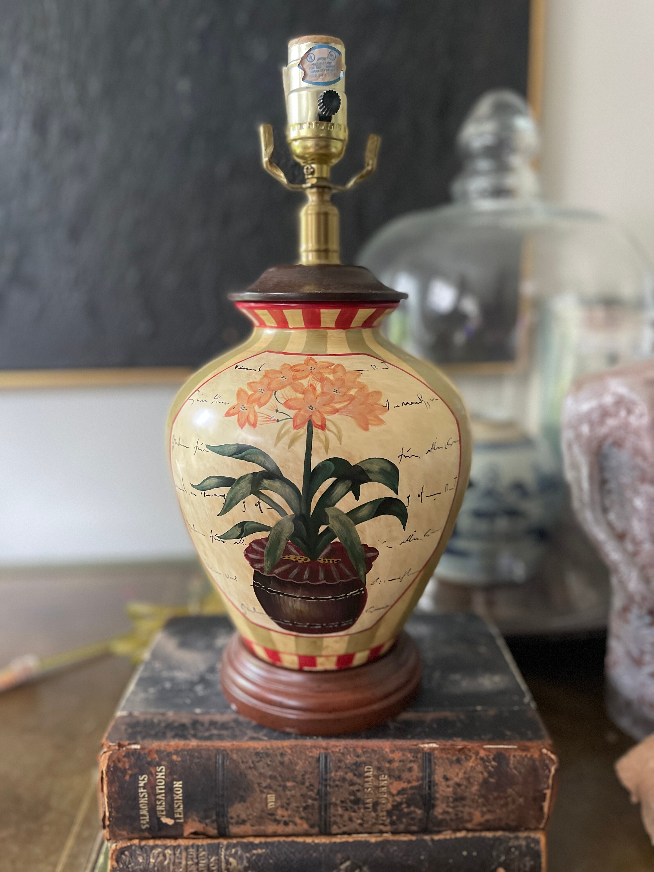 Small Vintage Italian Style Lamp