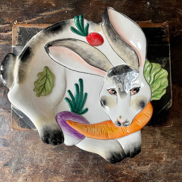 Ceramic Rabbit Bowl - Etsy