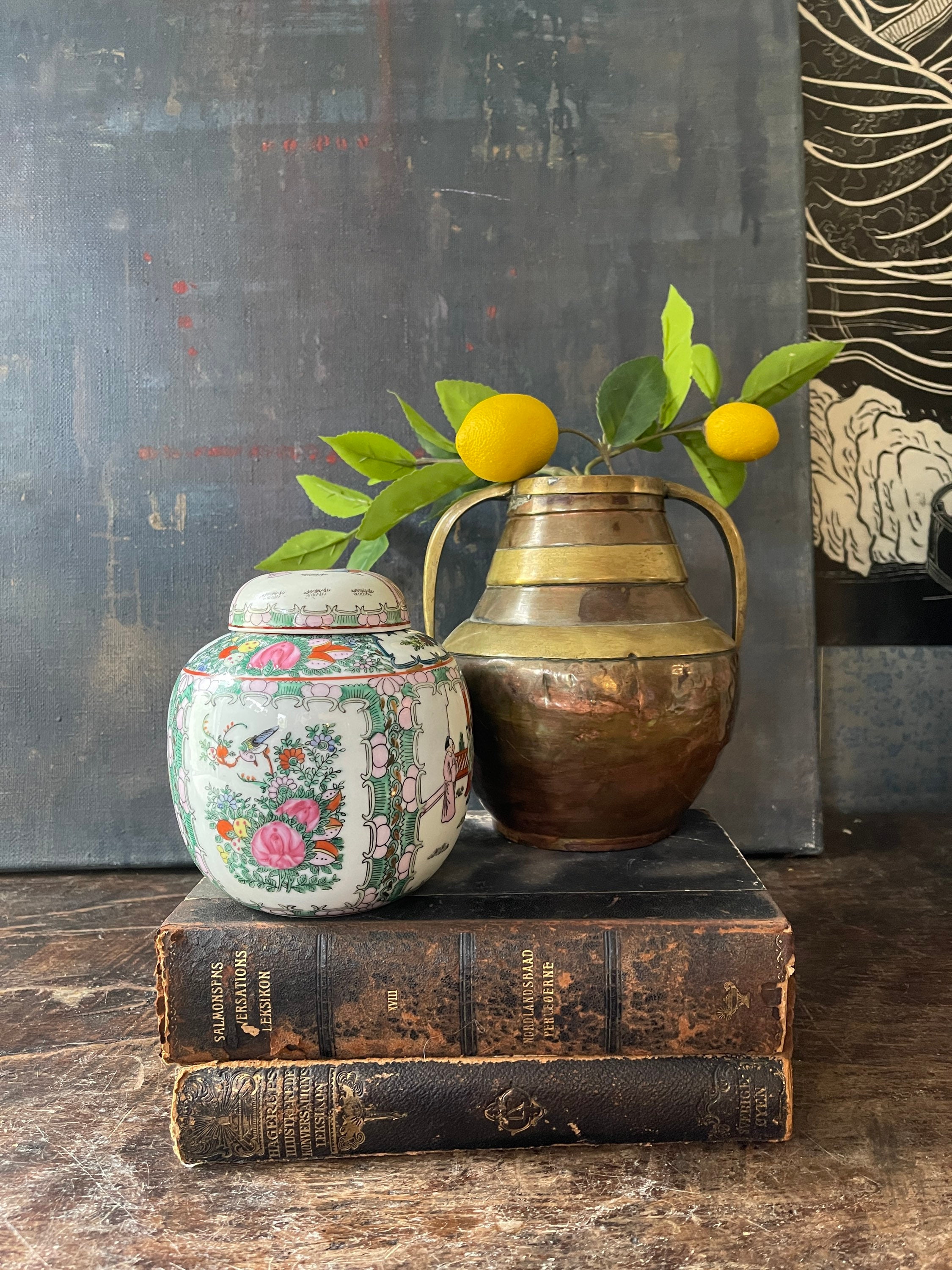 Still Life With A Late Ming Ginger Jar