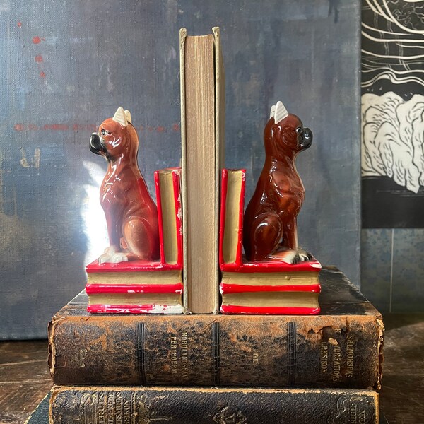Dog Bookends - Etsy