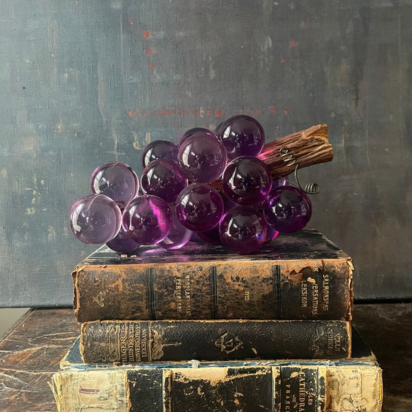 Lucite Grapes - Etsy