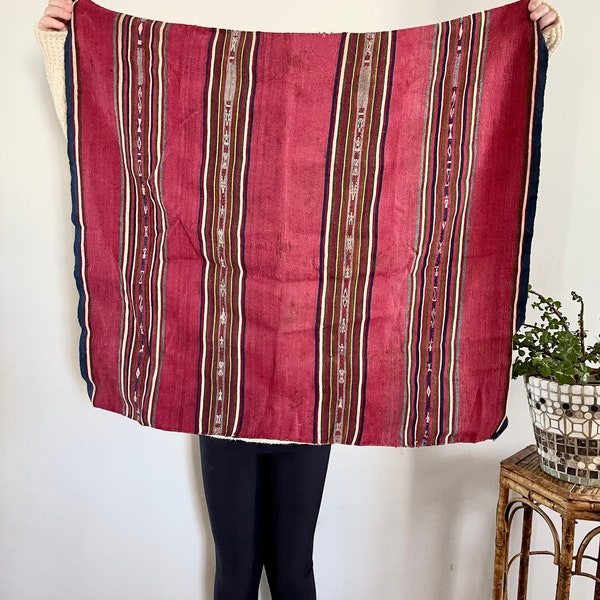 Antique Peruvian Blanket - Etsy