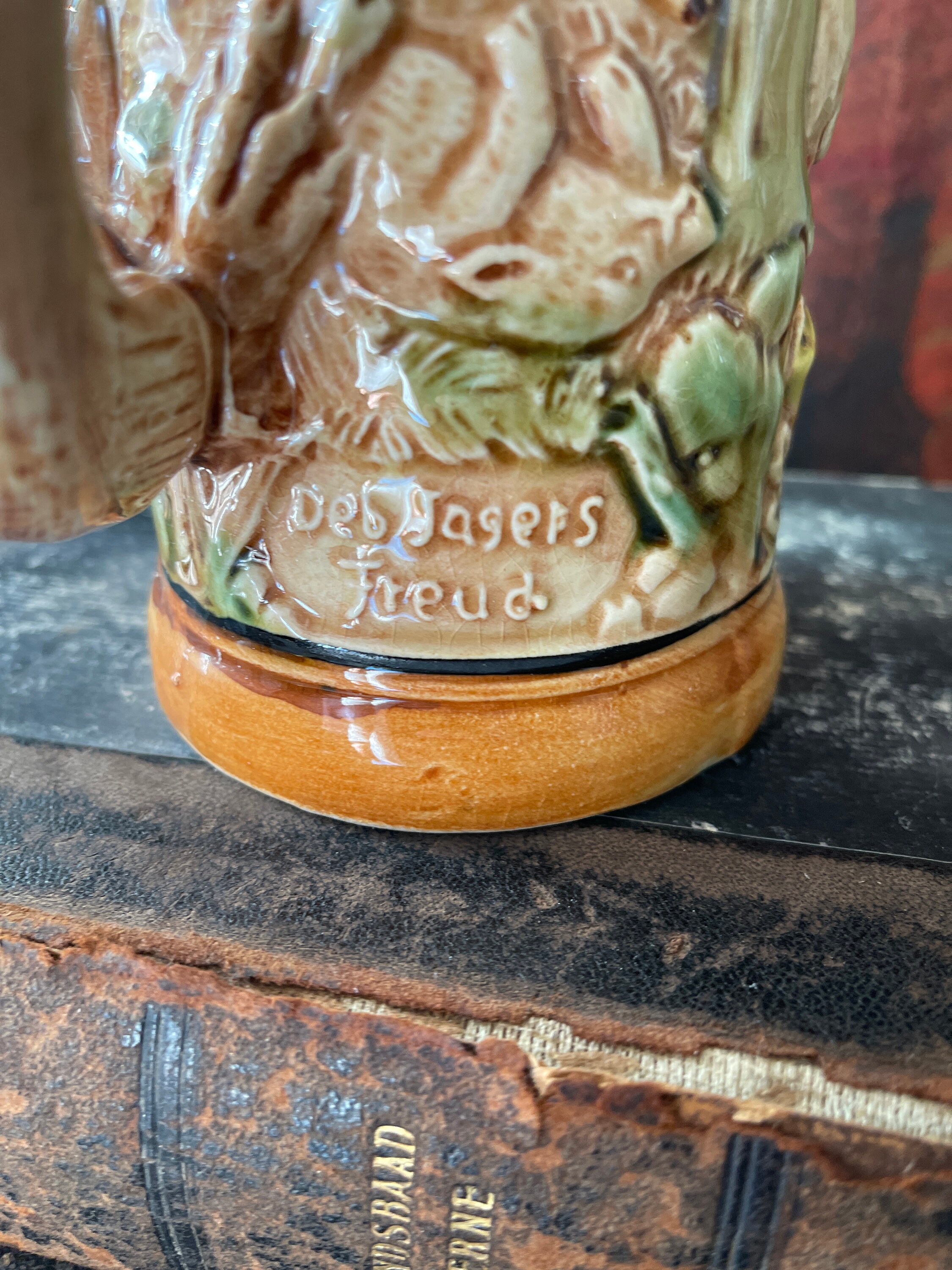 CLEARANCE -Vintage Japanese Fox Beer Stein