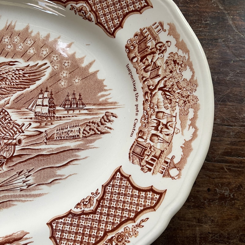 Brown Platter - Etsy