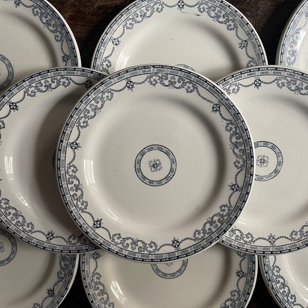 Antique English Plates - Etsy