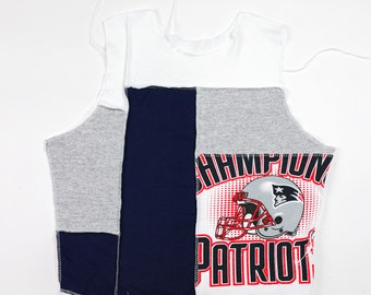 Reworked Wild Scrappy Tank Top Crop Top Custom Clothing - Etsy