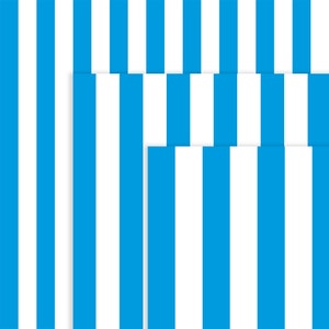 Blue & White Digital Striped Paper, Blue Stripes, Striped Backgrounds ...