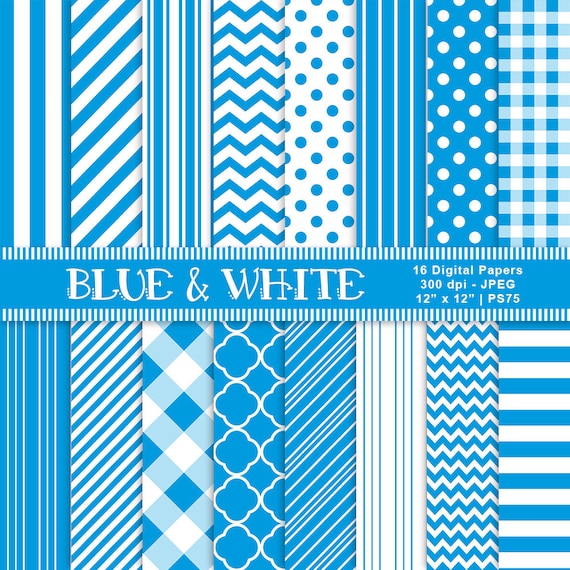 Blue Scrapbook Backgrounds