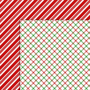 Red and Green Digital Paper, Christmas Scrapbook Paper, Printable Paper ...