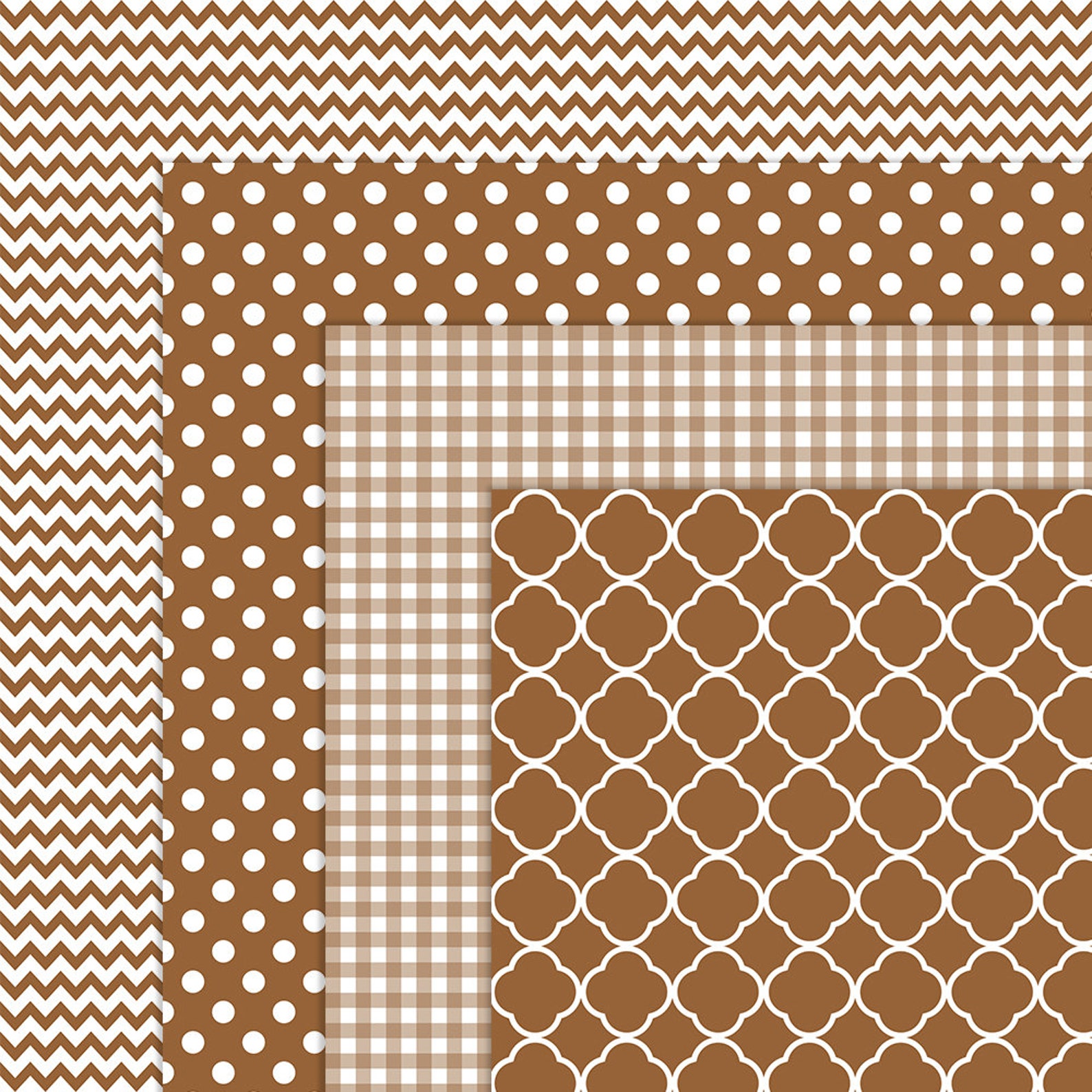 Chocolate Basics Digital Paper Chocolate Digital Backgrounds | Etsy