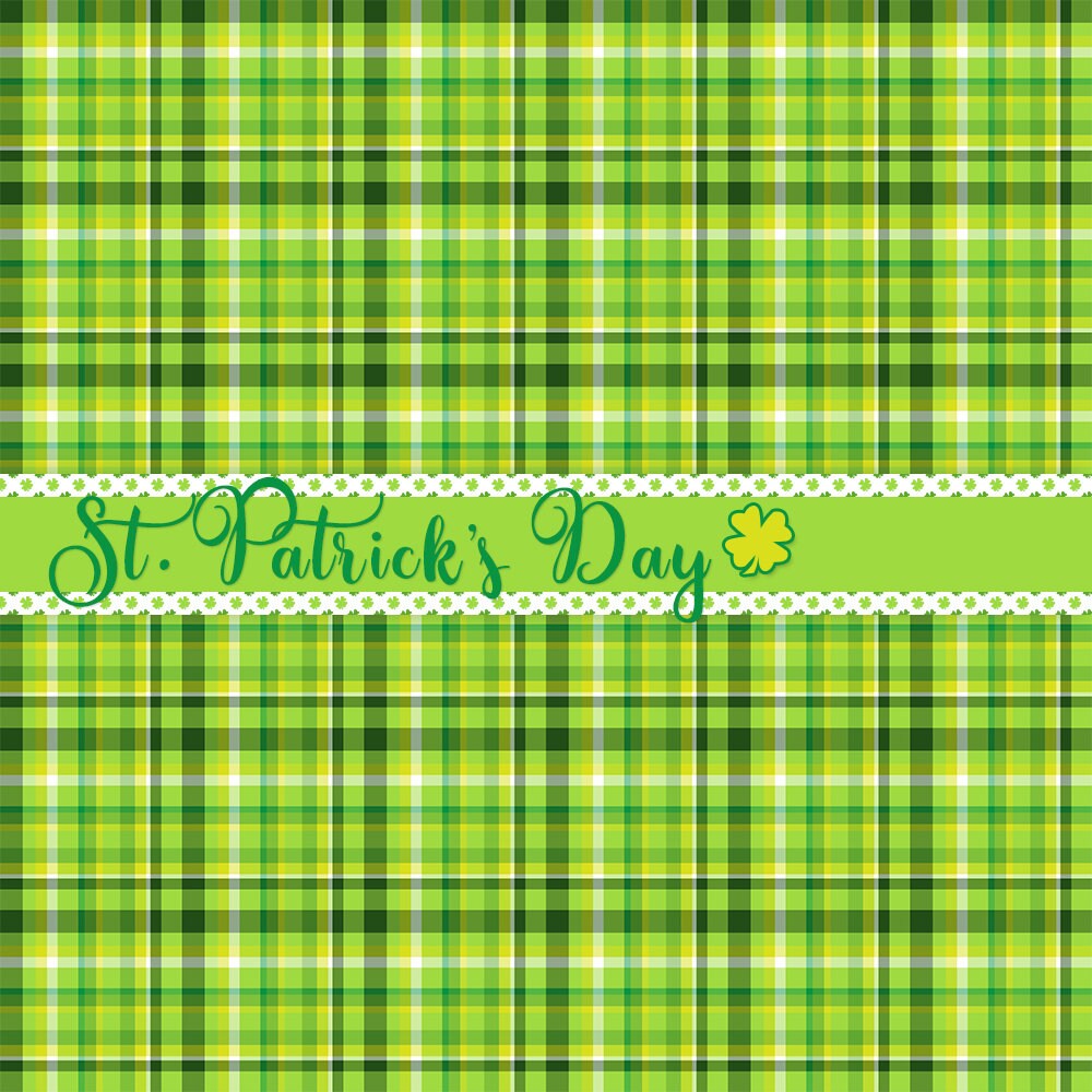 St. Patrick's Day Digital Papers Shamrock Patterns Irish | Etsy