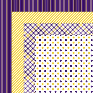 Purple & Gold Digital Papers, School Colors, Printable Digital ...