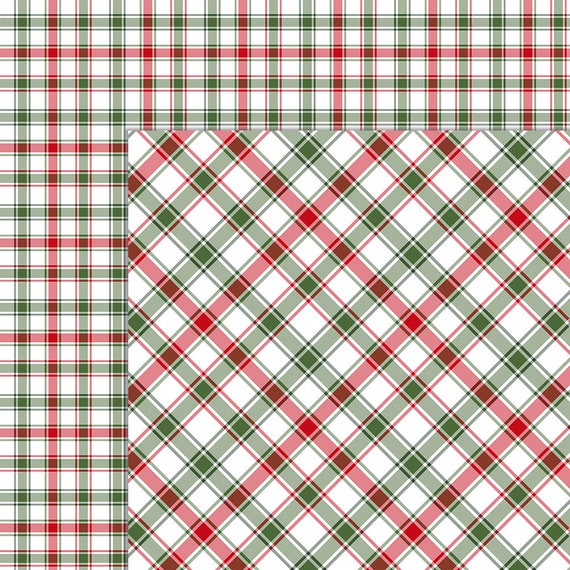 Plaid Cardstock