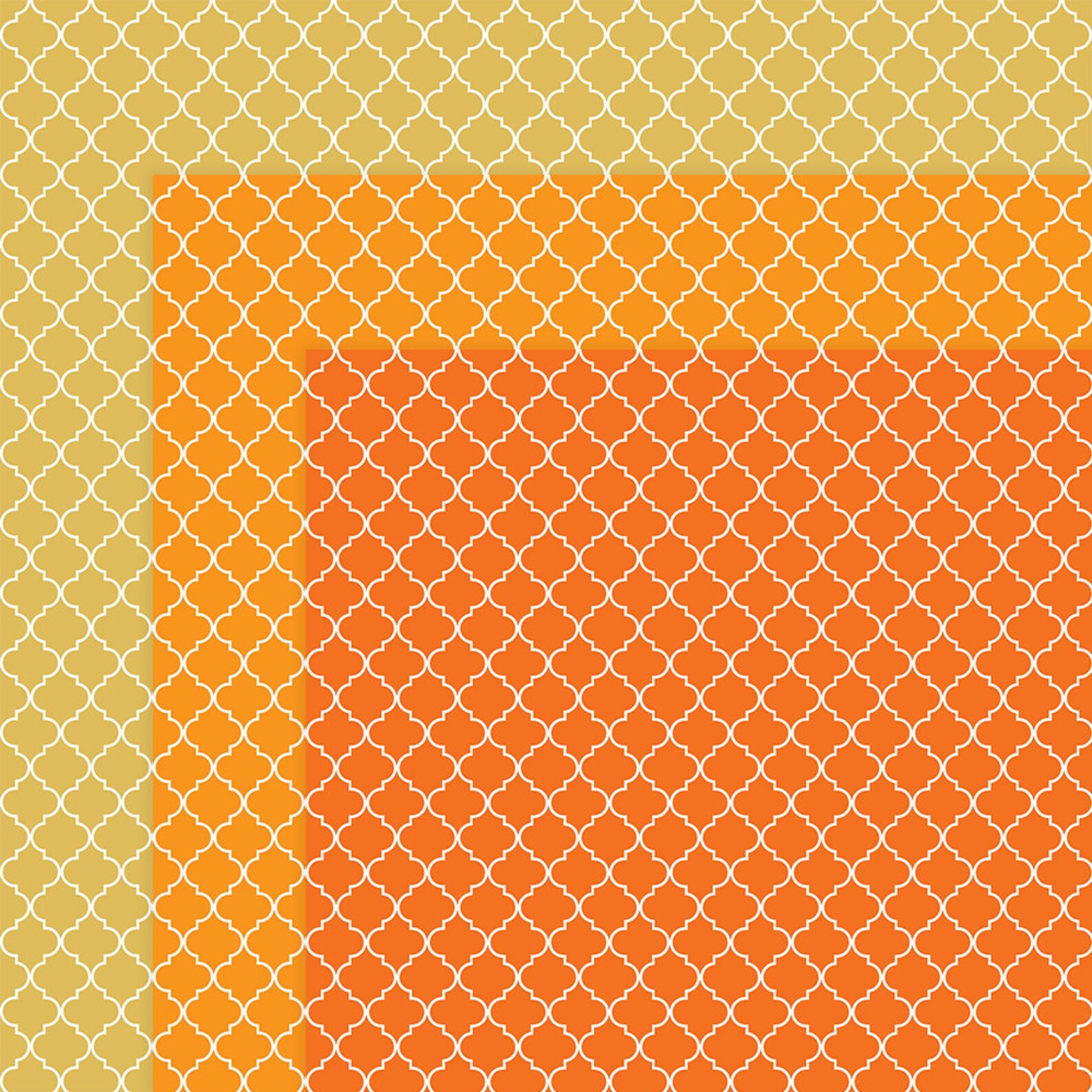 Moroccan Trellis Digital Paper Quatrefoil Papers Moroccan | Etsy