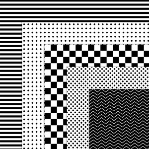 Black & White Digital Paper Bundle, Digital Background Paper, Digital ...