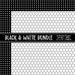 Black & White Digital Paper Bundle, Digital Background Paper, Digital ...