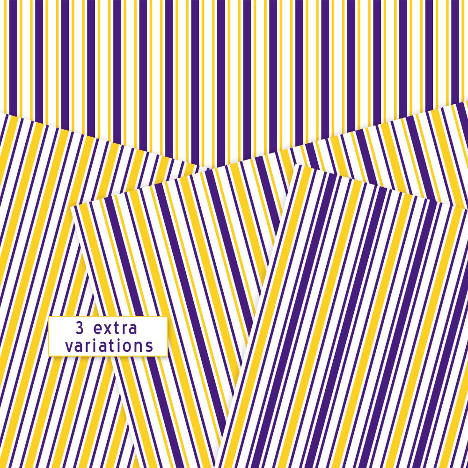Purple & Gold Digital Papers, School Colors, Printable Digital ...