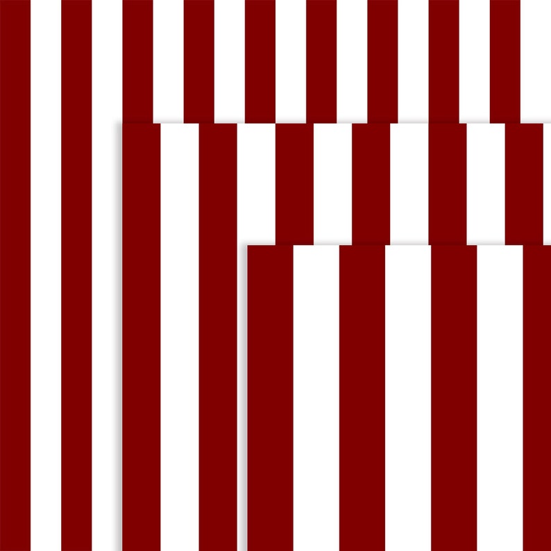 Digital Maroon Striped Papers, Maroon Backgrounds, Scrapbook Paper ...