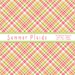 Summer Plaids Digital Paper, Plaid Background Paper, Printable Plaids ...