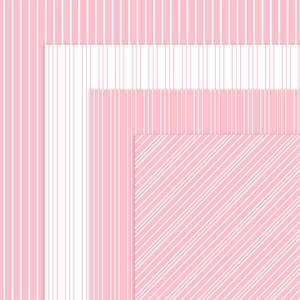 Pink Digital Baby Shower Papers, Baby Pink & White, Baby Girl Patterned ...