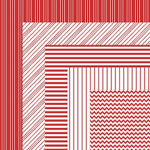 Red & White Digital Papers, Red Backgrounds, Scrapbook Paper, Printable ...