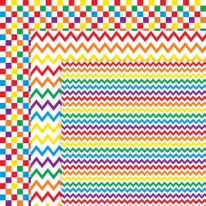 Rainbow Mix Digital Papers, Rainbow Clipart, Digital Rainbow ...
