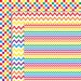 Rainbow Mix Digital Papers, Rainbow Clipart, Digital Rainbow ...
