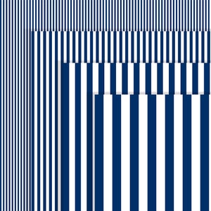 Navy & White Striped Digital Paper, Graduated Stripes, Striped Paper ...