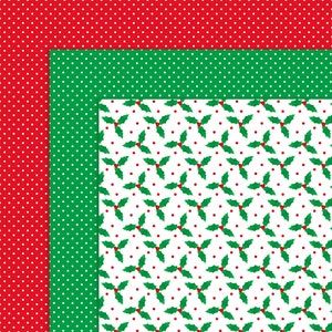 Christmas Digital Paper, Snowflake Paper, Christmas Tree Paper, Red ...
