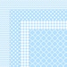 Baby Blue Digital Patterned Papers, Baby Shower, Baby Blue & White ...