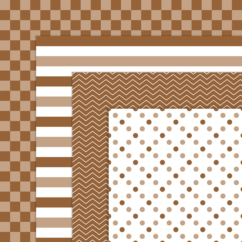 Chocolate Basics Digital Paper Chocolate Digital Backgrounds | Etsy