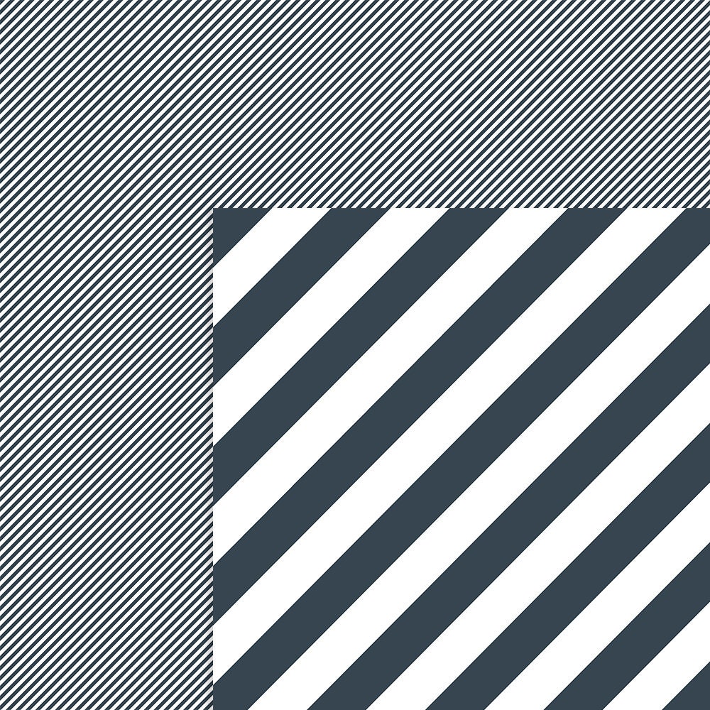 Charcoal & White Digital Striped Paper, Charcoal Stripes, Striped ...