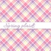 Spring Plaids, Digital Easter Paper, Digital Plaid Paper, Spring ...