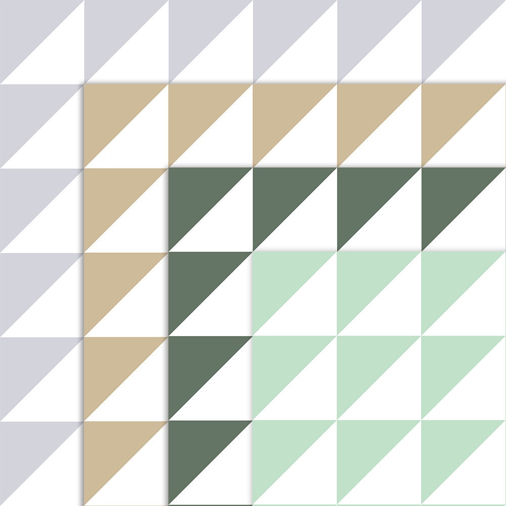 Triangle Papers Geometric Paper Digital Scrapbook Papers | Etsy