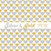 Silver and Gold Digital Paper Scrapbook Patterns Silver and - Etsy