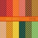 Fall Polka Dot Paper Autumn Polka Dot Paper Digital - Etsy