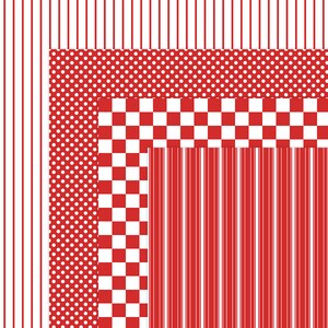 Red & White Paper, Digital Scrapbook Papers, Red Backgrounds, Patterned ...