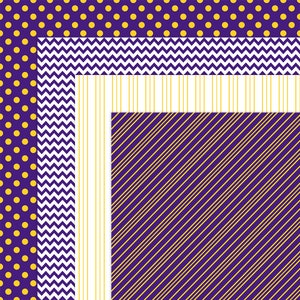 Purple & Gold Digital Papers, School Colors, Printable Digital ...