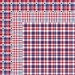Patriotic Plaids Digital Backgrounds 4th of July Patterned - Etsy