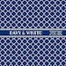Navy & White Digital Papers, Digital Scrapbook Paper, Patterned Papers ...