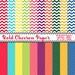 Red White & Blue Digital Plaid Paper, Patriotic Papers, July 4th ...