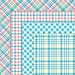 Spring Plaids, Digital Easter Paper, Digital Plaid Paper, Spring ...