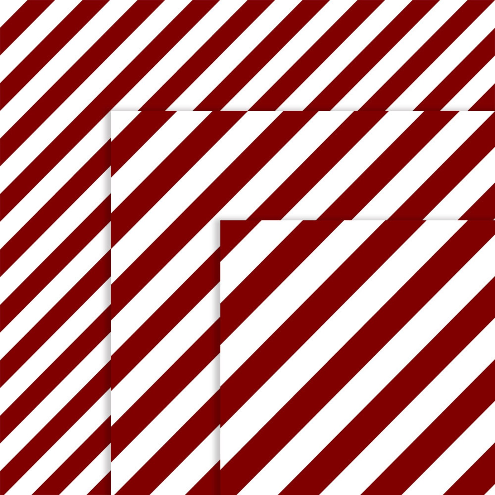 Digital Maroon Striped Papers Maroon Backgrounds Scrapbook - Etsy
